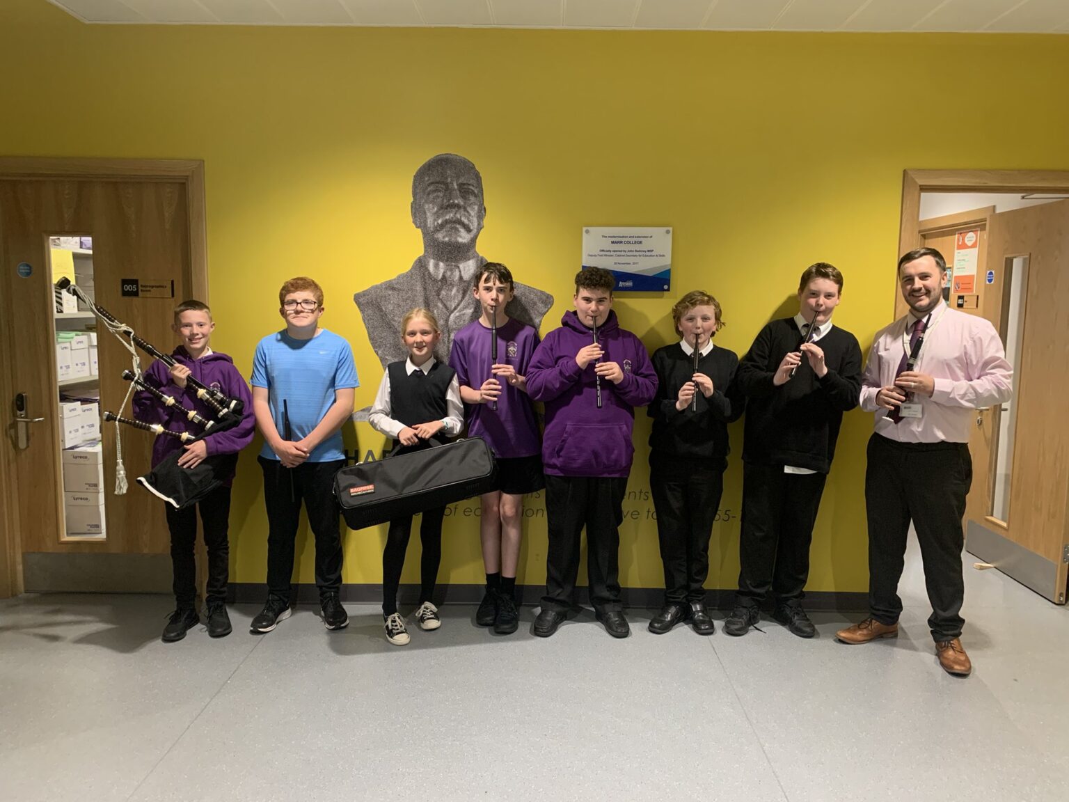 Marr College - Scottish Schools Pipes & Drums Trust